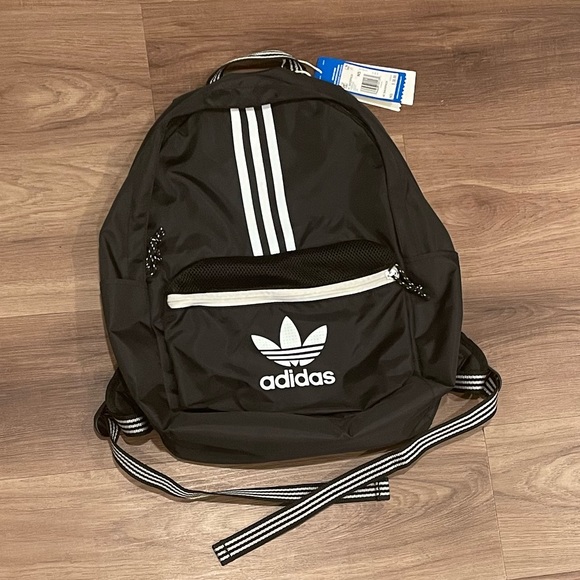 adidas Originals | Bags | Adidas Original 3 Stripe Backpack Unisex Nwt ...